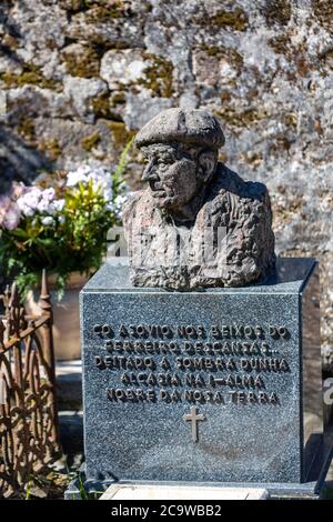 Ruins of iglesia de Santa Mariña de Dozo. Cambados, Province Pontevedra ...