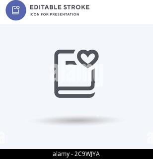 physics schedule icon vector outline illustration Stock Vector Image ...