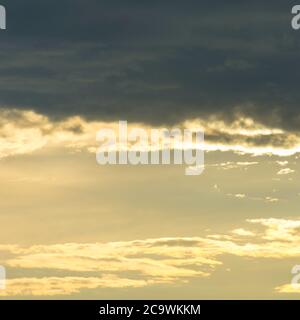 A beautiful shot of a bright sky over the beach Stock Photo - Alamy