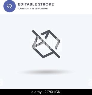 No pictures vector icon isolated on transparent background, No pictures ...