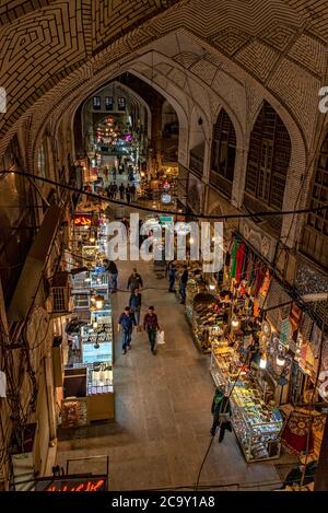 Grand Bazaar, Isfahan, Iran Stock Photo - Alamy