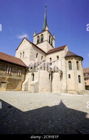 The Abbey of Notre-Dame in Payerne, canton of Vaud is the largest ...