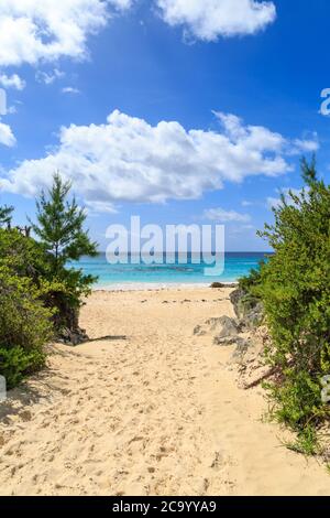 A Bermudan Landscape Stock Photo - Alamy