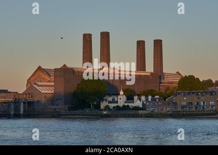 Greenwich Power Station, a standby power station for the London ...