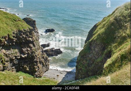 FORVIE SANDS NATIONAL NATURE RESERVE COLLIESTON SCOTLAND SUMMER VIEW OF ...