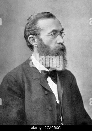 WILHELM WUNDT (1832-1920) German physician at Leipzig University about ...