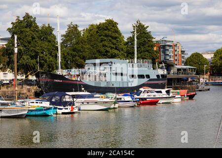 Thekla, live music venue and club on a boat, Bristol, UK Stock Photo ...