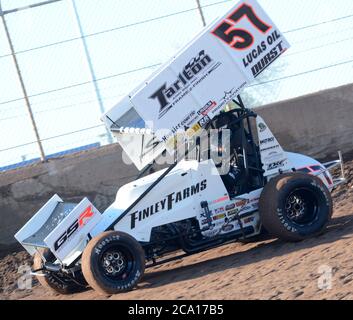 Plymouth, Wisconsin, USA. 30th July, 2020. Former NASCAR driver Kyle ...