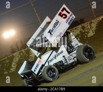 Plymouth, Wisconsin, USA. 30th July, 2020. Former NASCAR driver Kyle ...