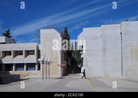 Israel Jerusalem The Hebrew University campus on Mount Scopus the ...
