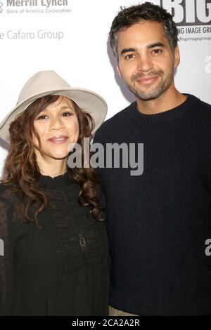 Rosie Perez and Ramon Rodriguez at the Los Angeles premiere of ...