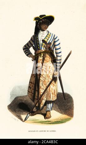 Raffles A Javan in the War dress Stock Photo - Alamy