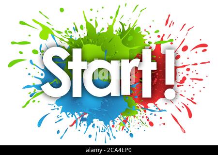 Growth in splash’s background Stock Photo - Alamy