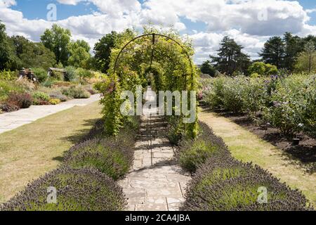 The farm and gardens of Leckford estate owned by Waitrose Stock Photo ...