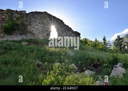 CETINGRAD CASTLE IN CROATIA BUILT AGAINST THE TURKS Stock Photo - Alamy