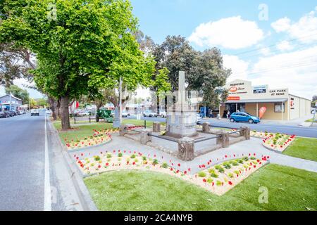 The Town of Meeniyan in Victoria Australia Stock Photo - Alamy