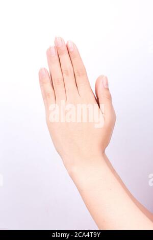 finger hand symbols isolated concept join two cupped hands and may the ...