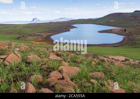 Gibson Dam on Platberg, Harrismith, Free State, South Africa Stock ...