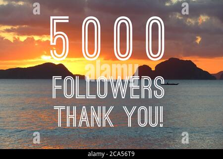 5000 likes - social media achievement. Company online community thank ...