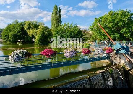 France, Cote d'Or, Dijon, Kir lake, Dijon Plage Stock Photo - Alamy