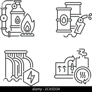 Fossil fuel set. Fossil resources extraction and its impact on climate ...