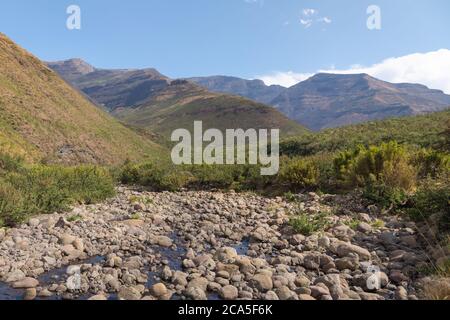 Ts'ehlanyane River, Ts'ehlanyane National Park, Lesotho Stock Photo - Alamy