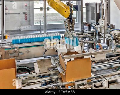 France, Tarn, Soual, Pierre Fabre Laboratories, interior of a ...