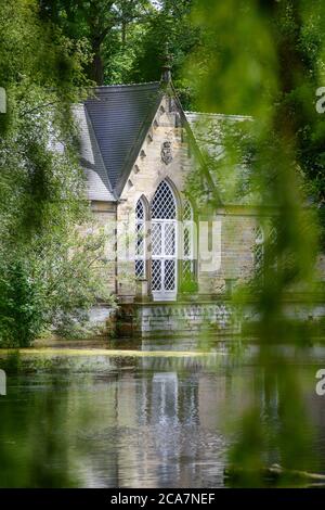 Harbke, Germany. 07th July, 2020. The ruins of Harbke Castle. In the ...