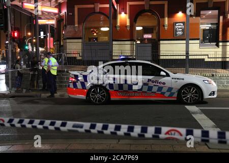 Parramatta, Sydney, Australia. 2 October 2015 (about 10pm). Police ...
