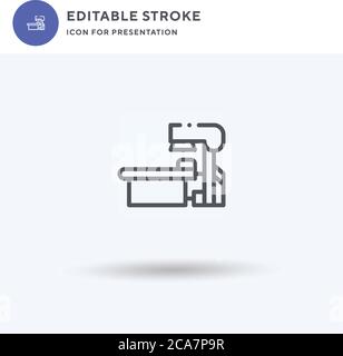 Radiotherapy icon vector. Radiotherapy icon for presentation Stock ...