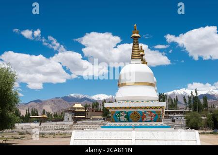 Ladakh, India - Tibetan Stupa at The Dalai Lama's Palace (JIVETSAL ...