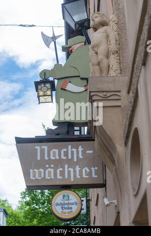 City quarters Bohnenviertel, Stuttgart Mitte, Baden-Württmberg, South ...