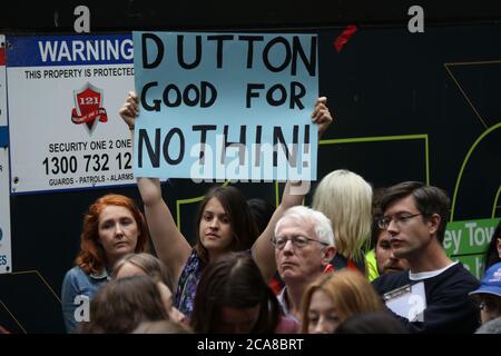 Refugee rally outside Sydney Town Hall Stock Photo - Alamy