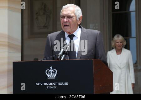 Uncle Chicka Madden, Gadigal Elder gives the Aboriginal, ‘Welcome to ...