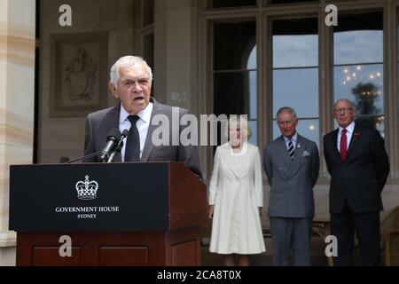 Uncle Chicka Madden, Gadigal Elder gives the Aboriginal, ‘Welcome to ...