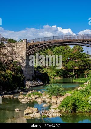 Old Iron Bridge, Spanish Town, Saint Catherine Parish, Jamaica Stock ...