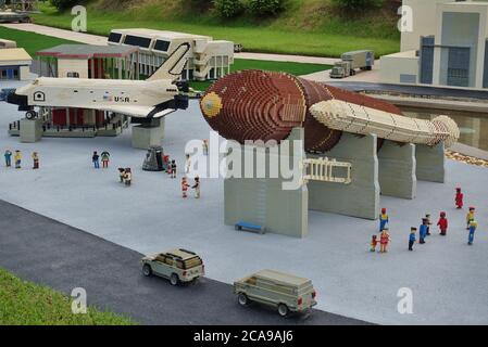 Legoland - Cape Canaveral - Kennedy Space Centre Shuttle launch - made ...
