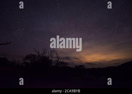 Starry night over Texas Stock Photo - Alamy