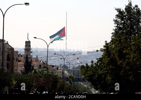 Amman, Jordan : Jordanian flag mast (Jordanian Independence Day Stock ...