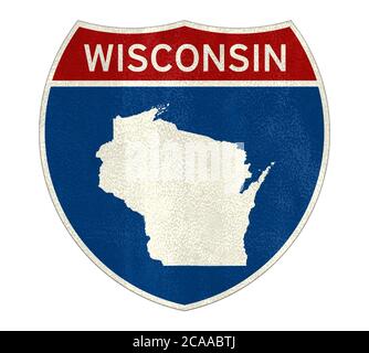 Interstate Highway System Map Stock Photo - Alamy