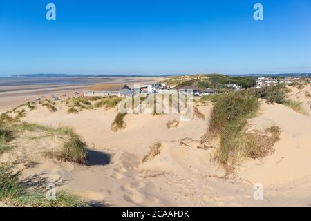 UK, England, East Sussex, Camber Sands, ripples on sand dunes Stock ...