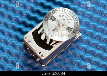 Vintage Metraphot photography light meter, 1950s Stock Photo - Alamy