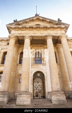 front facade of Old College Building Royal Military Academy Sandhurst ...