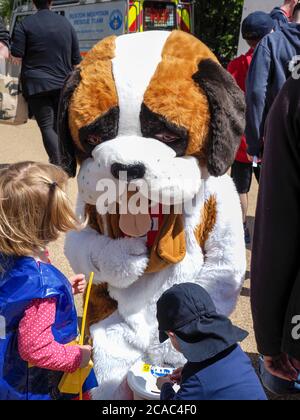 Summer fair in Buxton Derbyshire England Stock Photo - Alamy