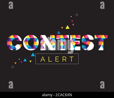 Contest alert template for social media Stock Vector Image & Art - Alamy