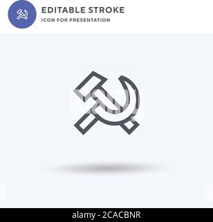 Flag of USSR with fist vector illustration Stock Vector Image & Art - Alamy