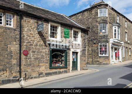 Pateley Bridge Sweet Shop, exterior view of a shop believed to be the ...