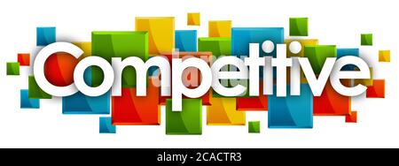 congratulations word in colored rectangles background Stock Photo - Alamy