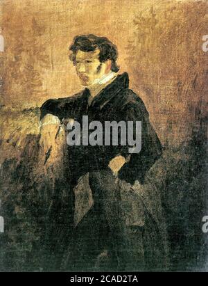 Blechen Carl - Self Portrait - German School - 19th Century - Blechen ...