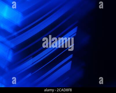 Abstract background with focused and controlled blue lights Stock Photo ...
